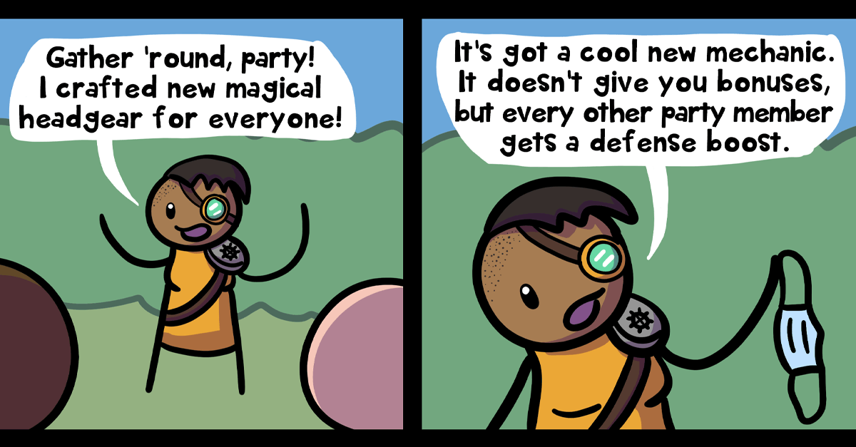 The best new magic item in D&D - a Rock Paper Cynic comic